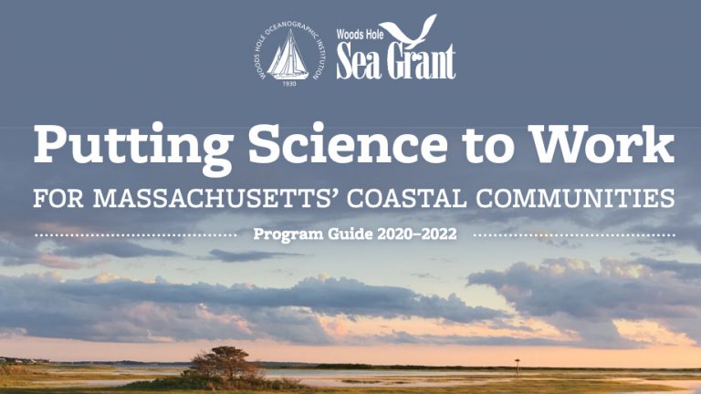 2020-2022 Program Guide Available - WHOI Sea Grant