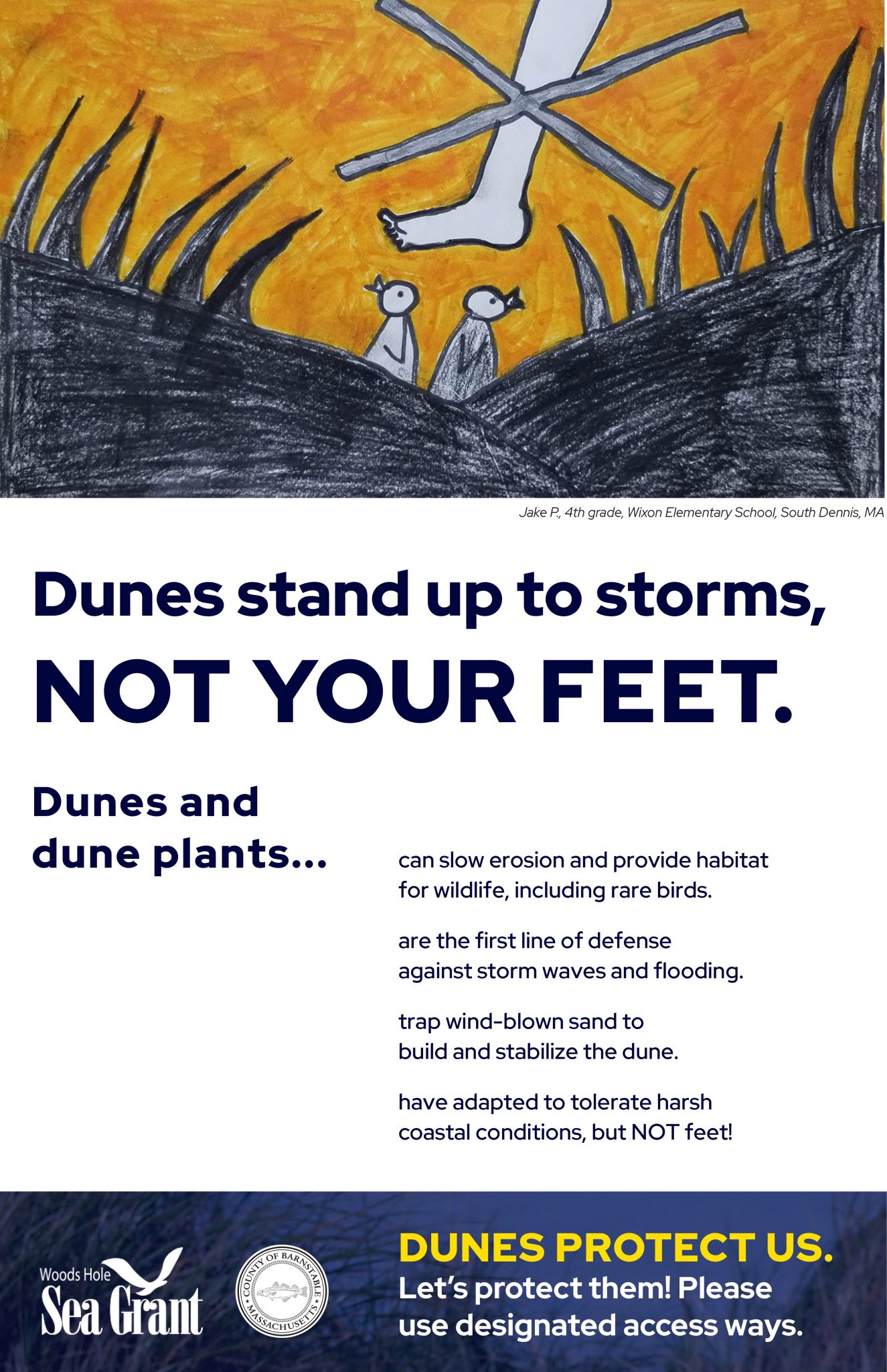 Get Your Dune Protection Signs - WHOI Sea Grant